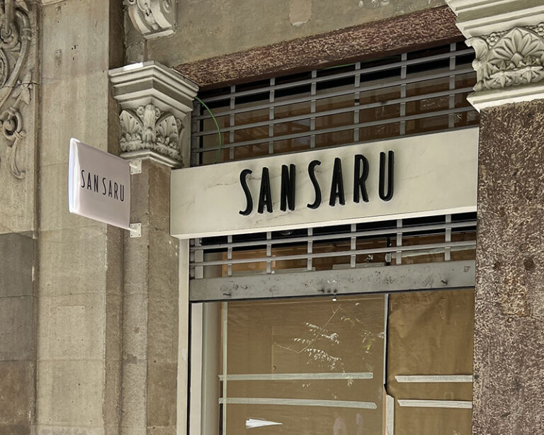 San Saru instala en Barcelona su primera tienda física - Noticias y Actualidad Retail